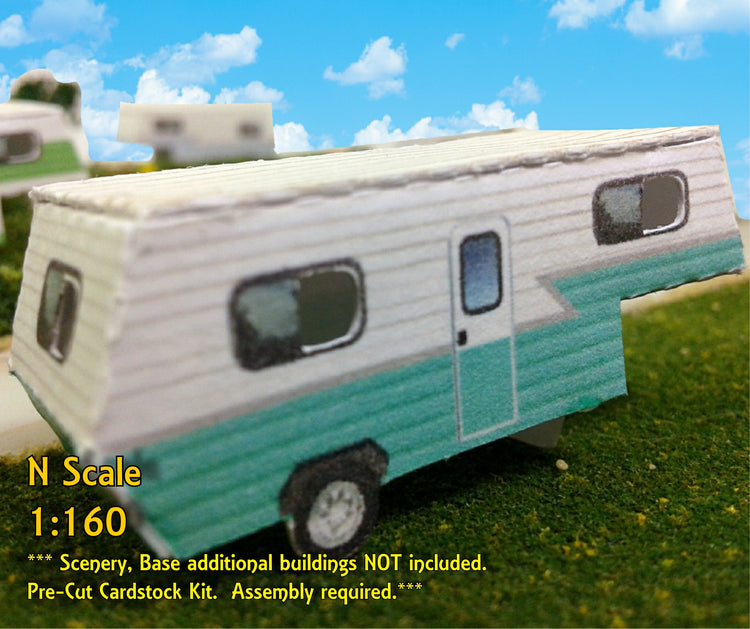 Campers / Caravans Set (7 pcs) – CustomZscales