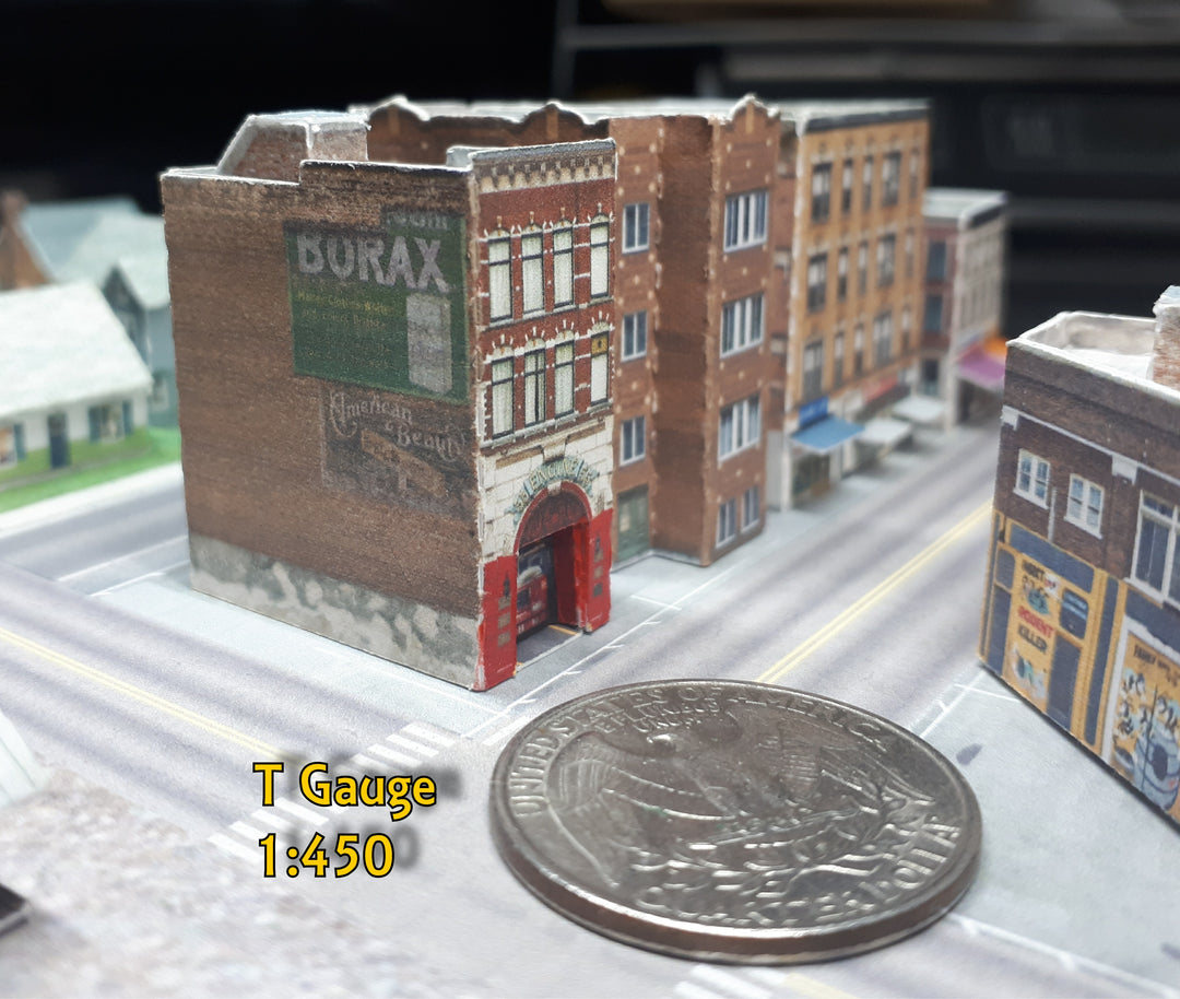 "Engine 55" Fire Station – CustomZscales