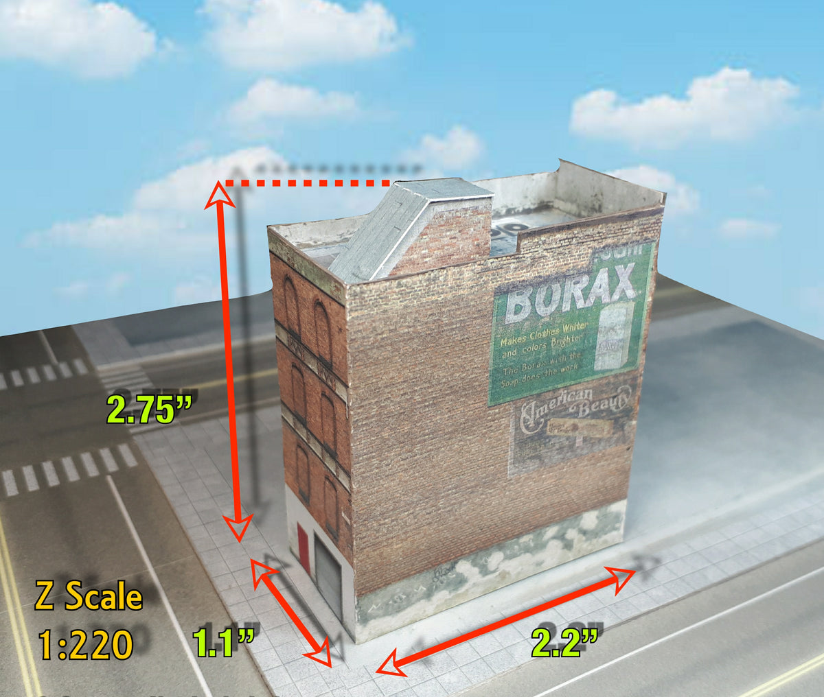 "Engine 55" Fire Station – CustomZscales