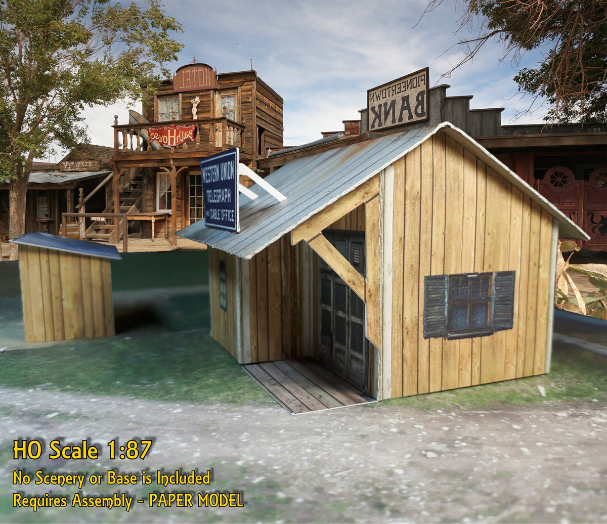Wood Shanty HO Scale 1:87 – CustomZscales