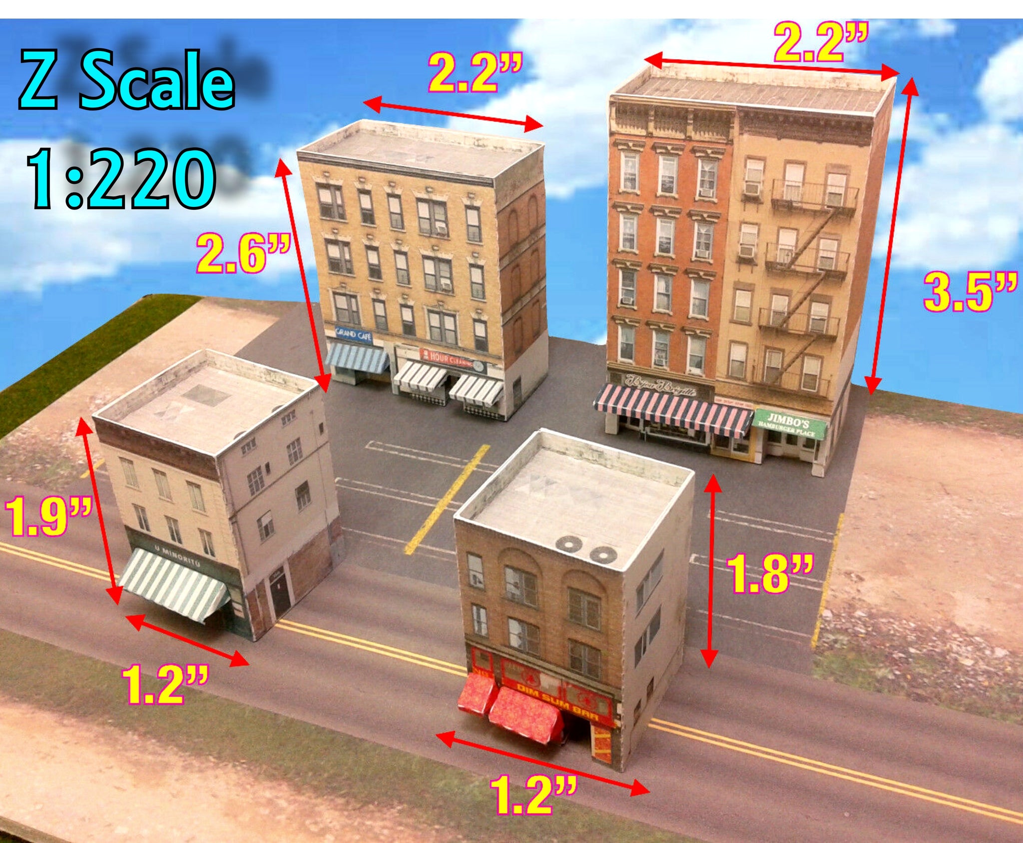Downtown Shops / Apartment Value Pack 2 – CustomZscales