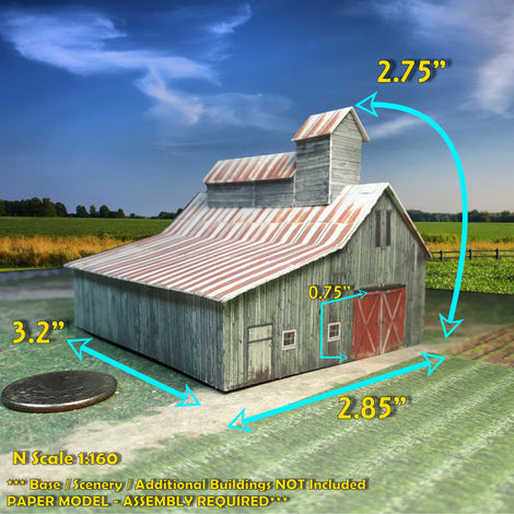 Rustic Homestead Barn – CustomZscales