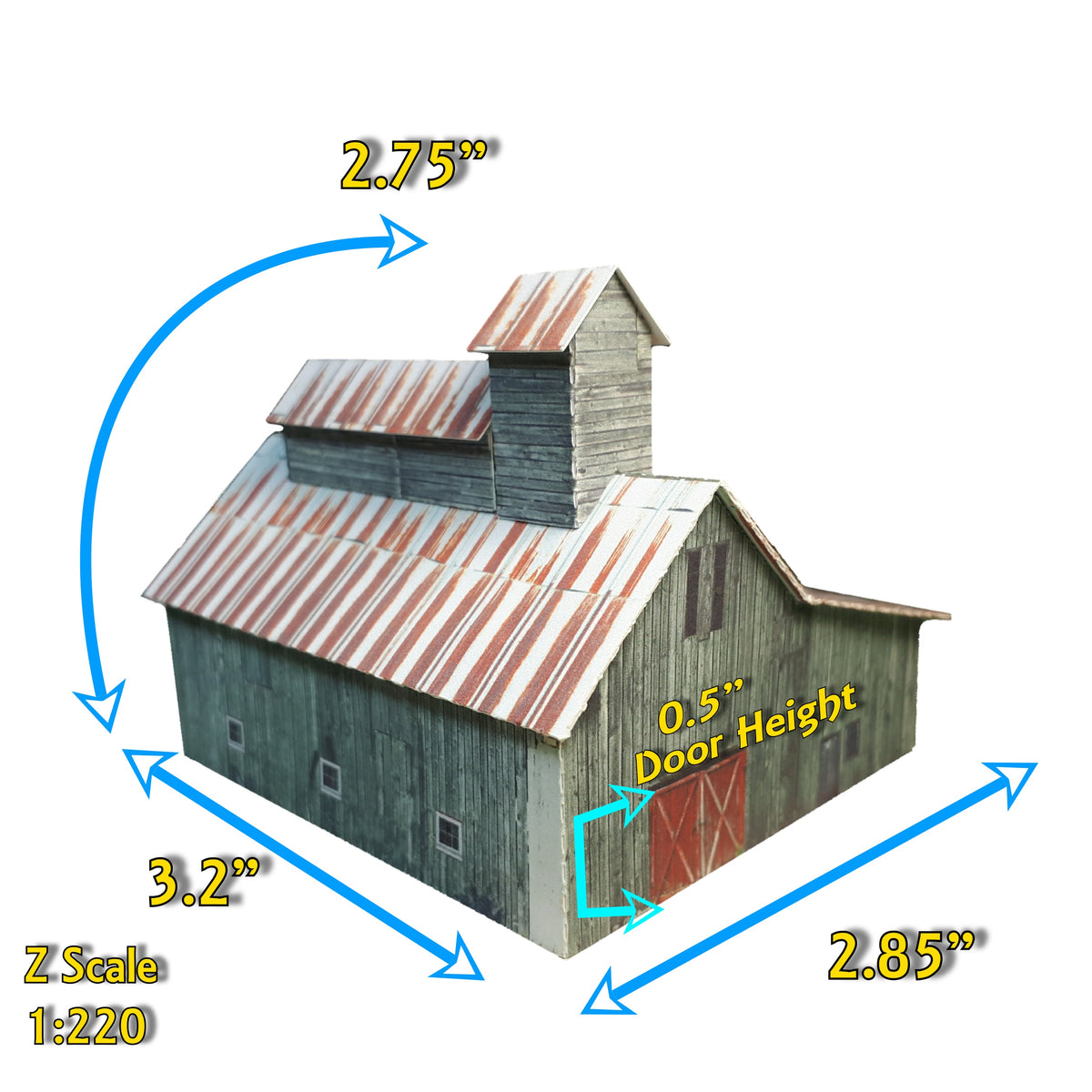 Rustic Homestead Barn – CustomZscales