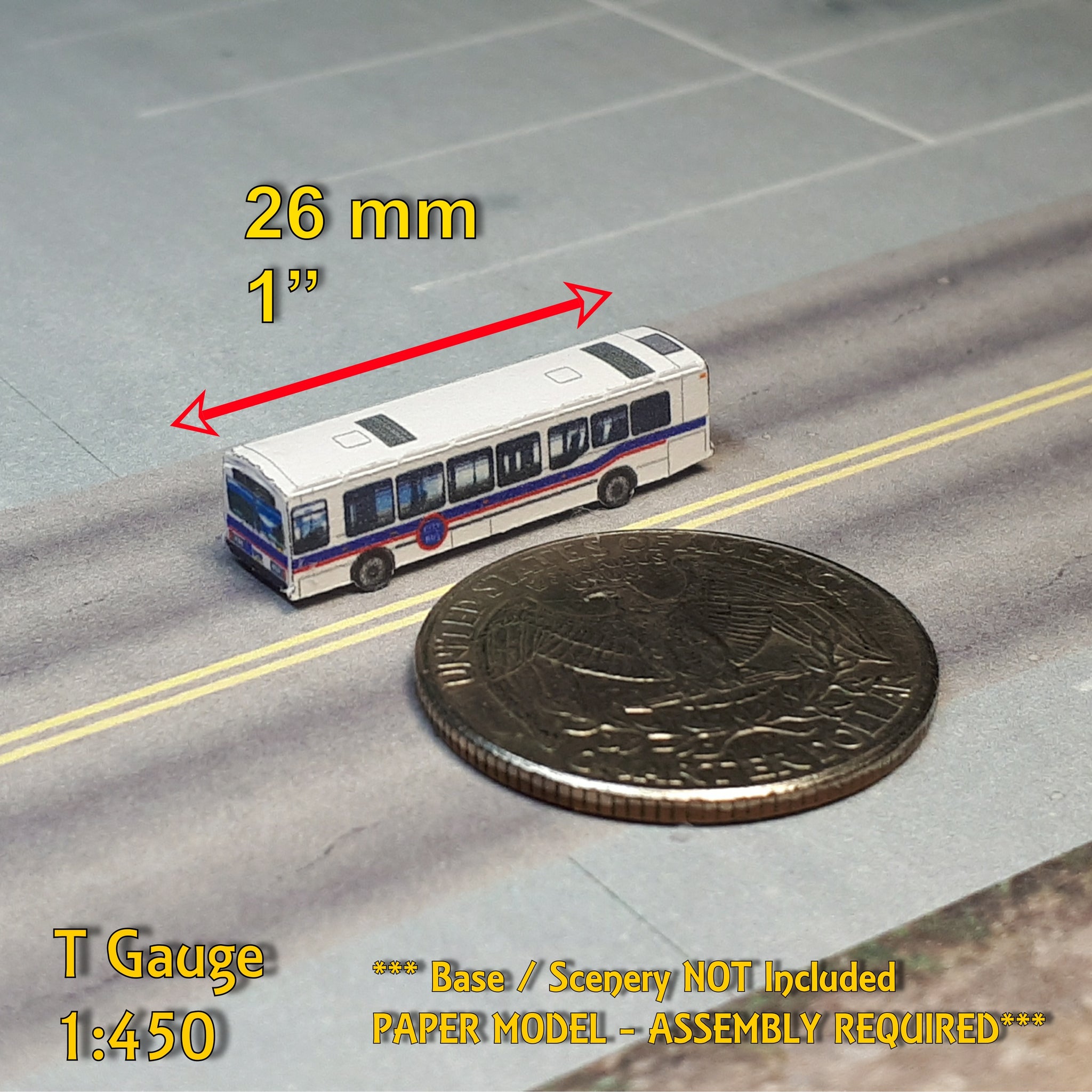 T Gauge City Bus – CustomZscales
